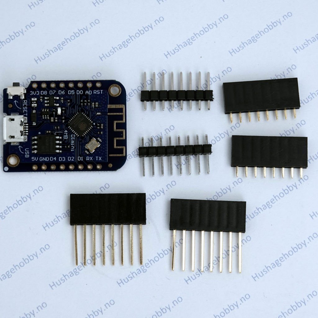 Wemos D1 Mini v3.0.0 WEMOS WIFI ESP8266 - HusHageHobby Wemos D1 Mini v3.0.0 WEMOS WIFI ESP8266 - HusHageHobby